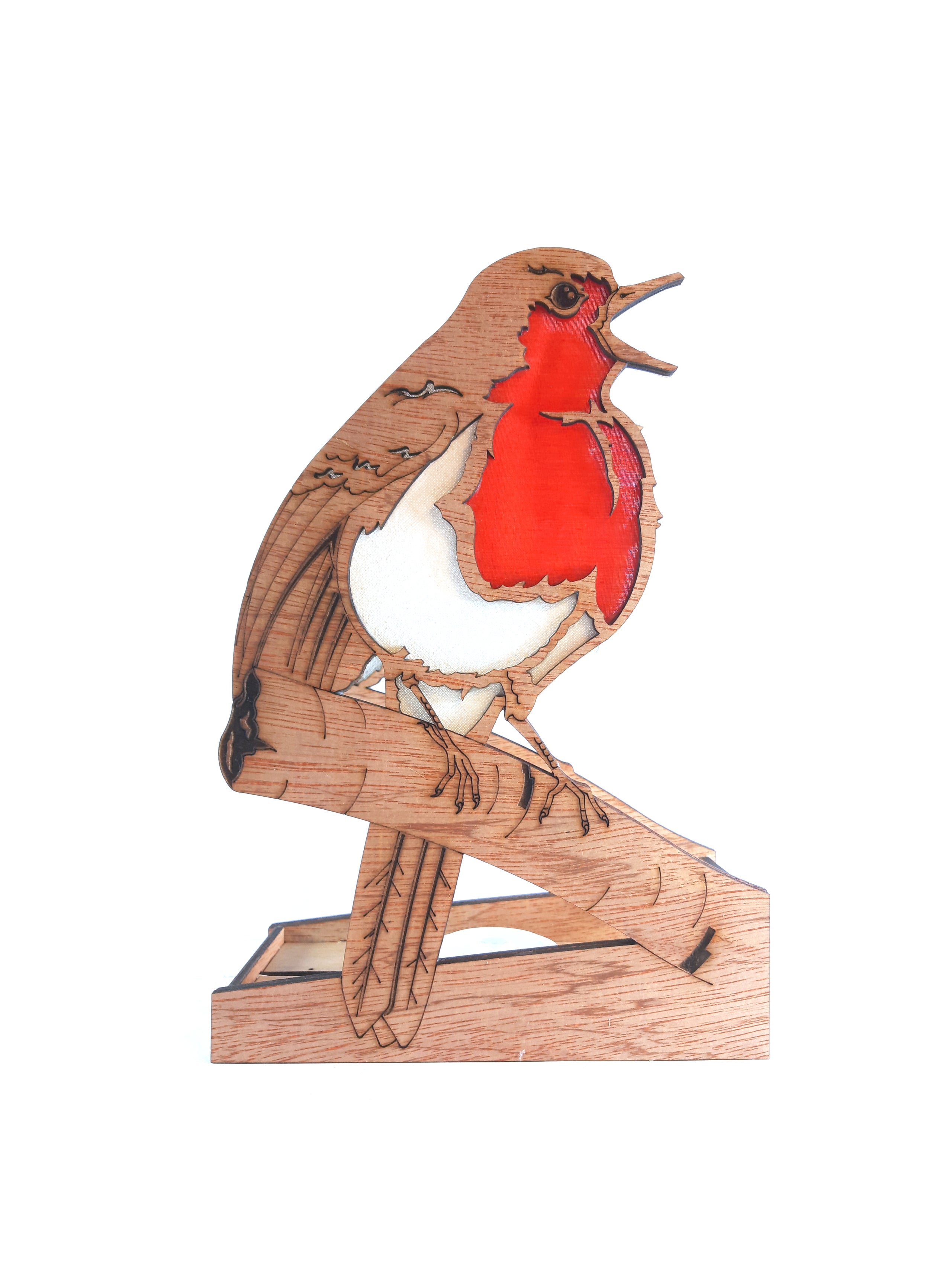 Singing Robin, Lamp | Bluebell Peak Designs